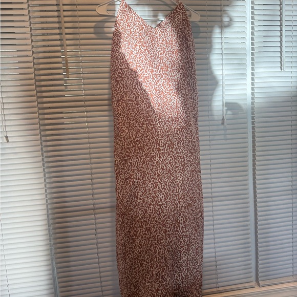 Old Navy | Dresses | Elegant Brown Patterned Dress | Poshmark